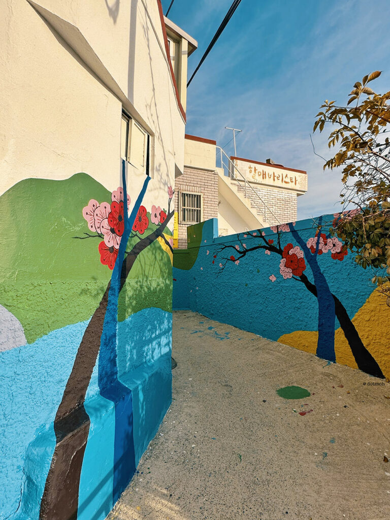 Dongpirang Mural Village – Tongyeong, South Korea - Dotz Soh
