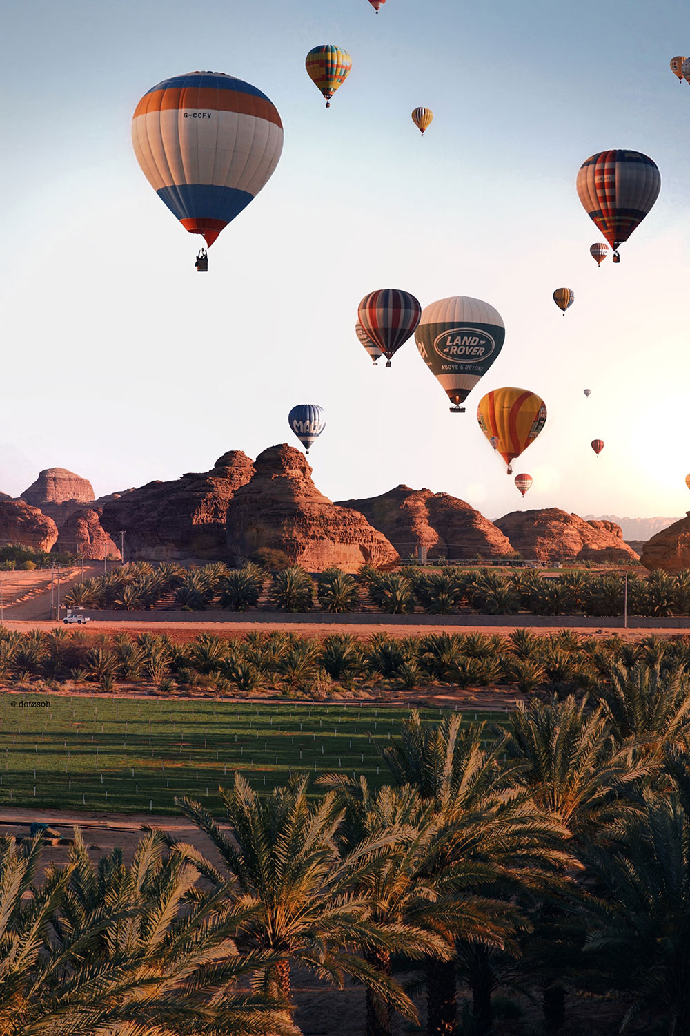 AlUla Skies Festival – AlUla , Saudi Arabia - Dotz Soh